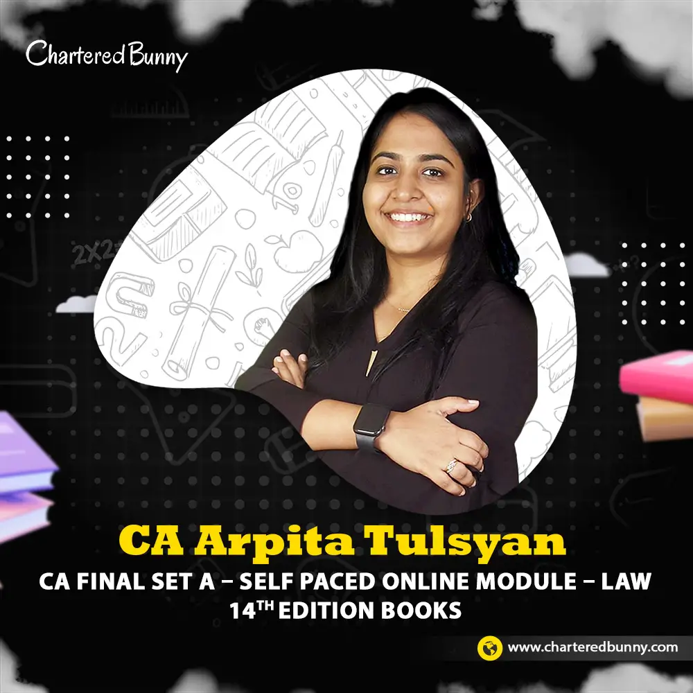 CA Final - SPOM (Self-Paced Online Module) Set A - Law Books By CA ...